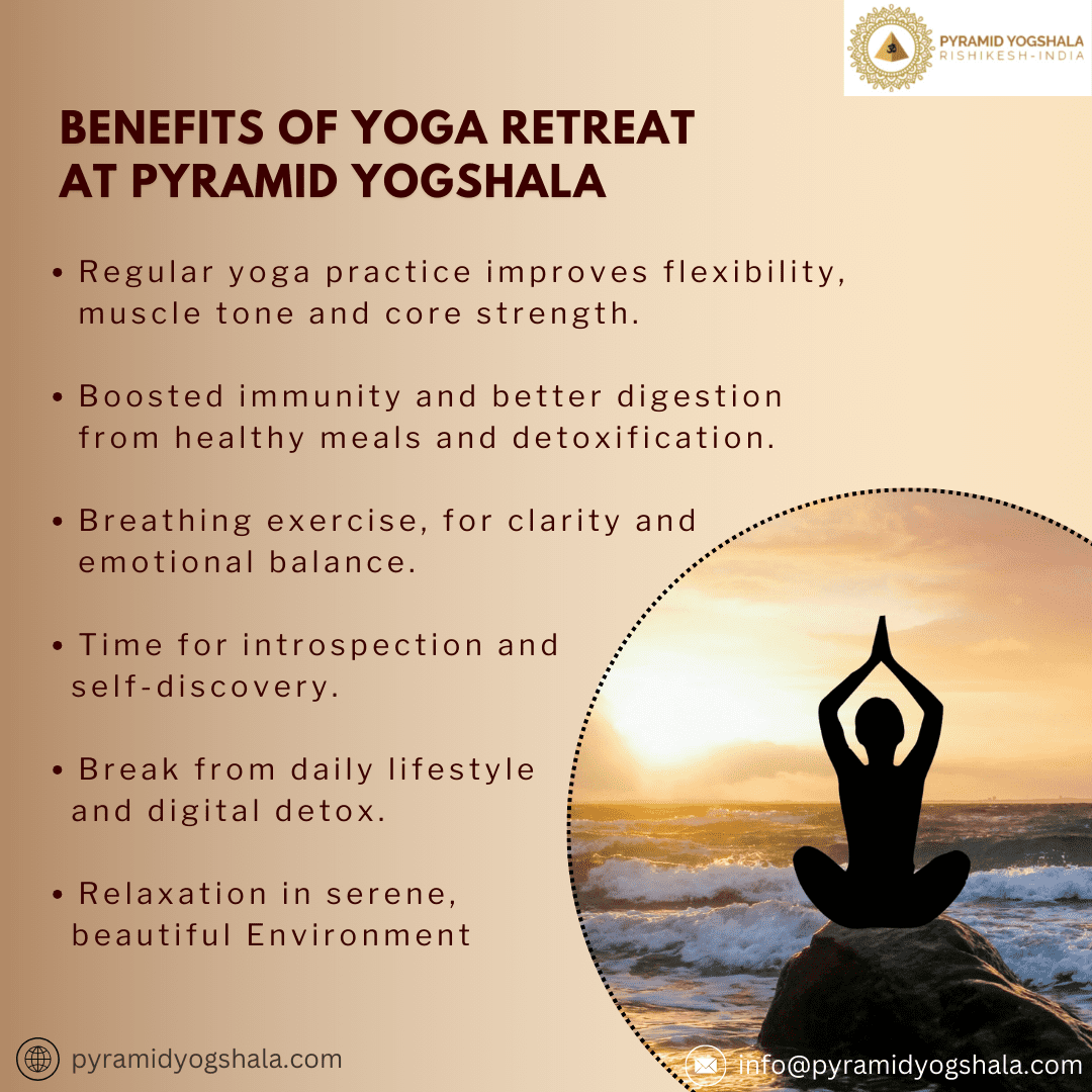 Yoga Retreat, a perfect escape from Daily Lifestyle - Pyramid Yogshala