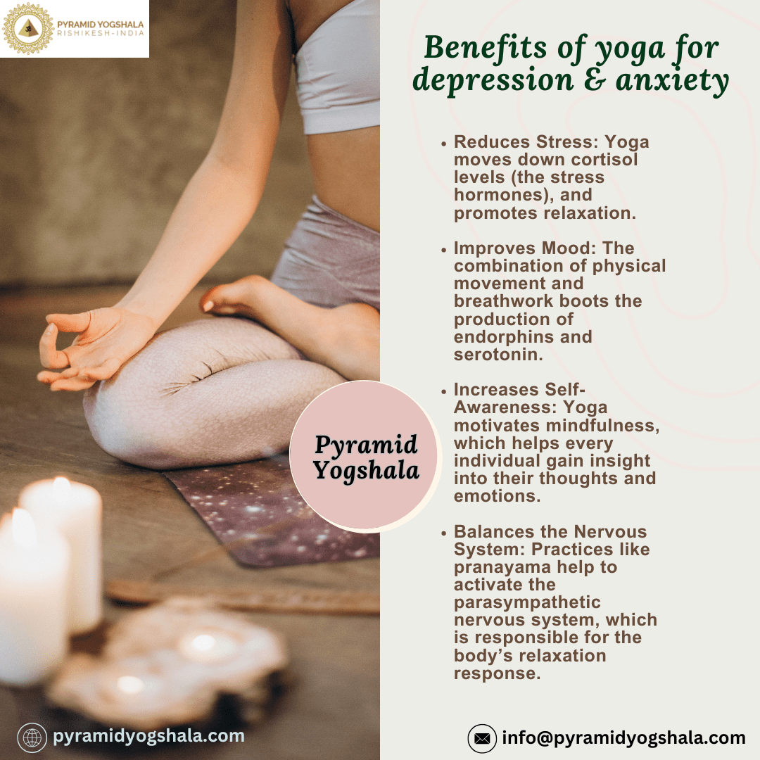 Yoga for Depression and Anxiety: A Path to Emotional Healing - Pyramid ...