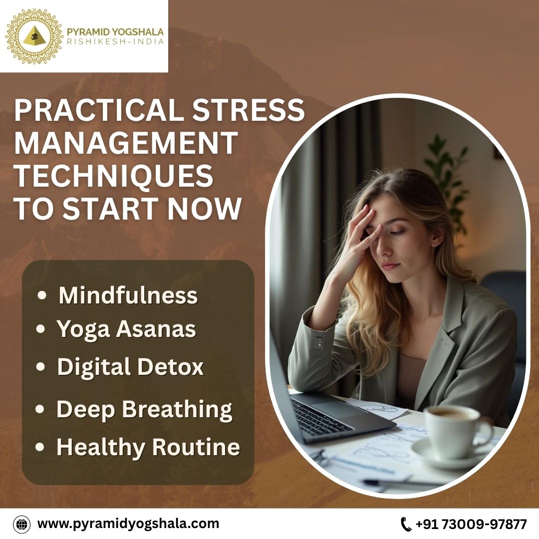 Stress Management: Stay Calm with Yoga & Mindfulness